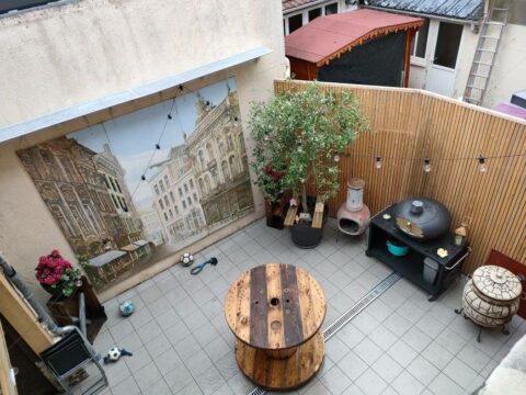 Aménagement d'une cour dans une maison de ville - Confort Link